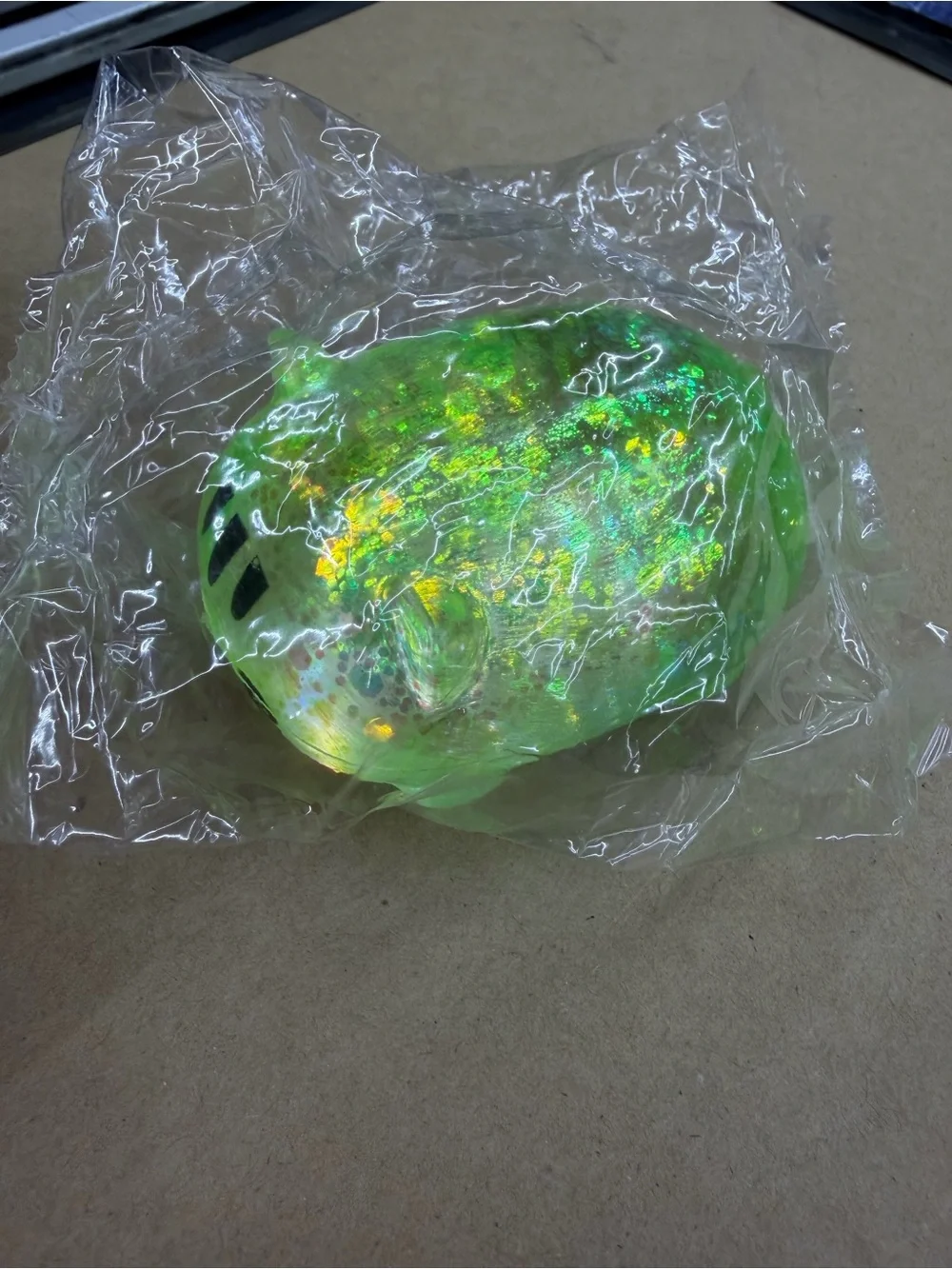 Other | Green Glitter Cat Squishy Toy | Poshmark